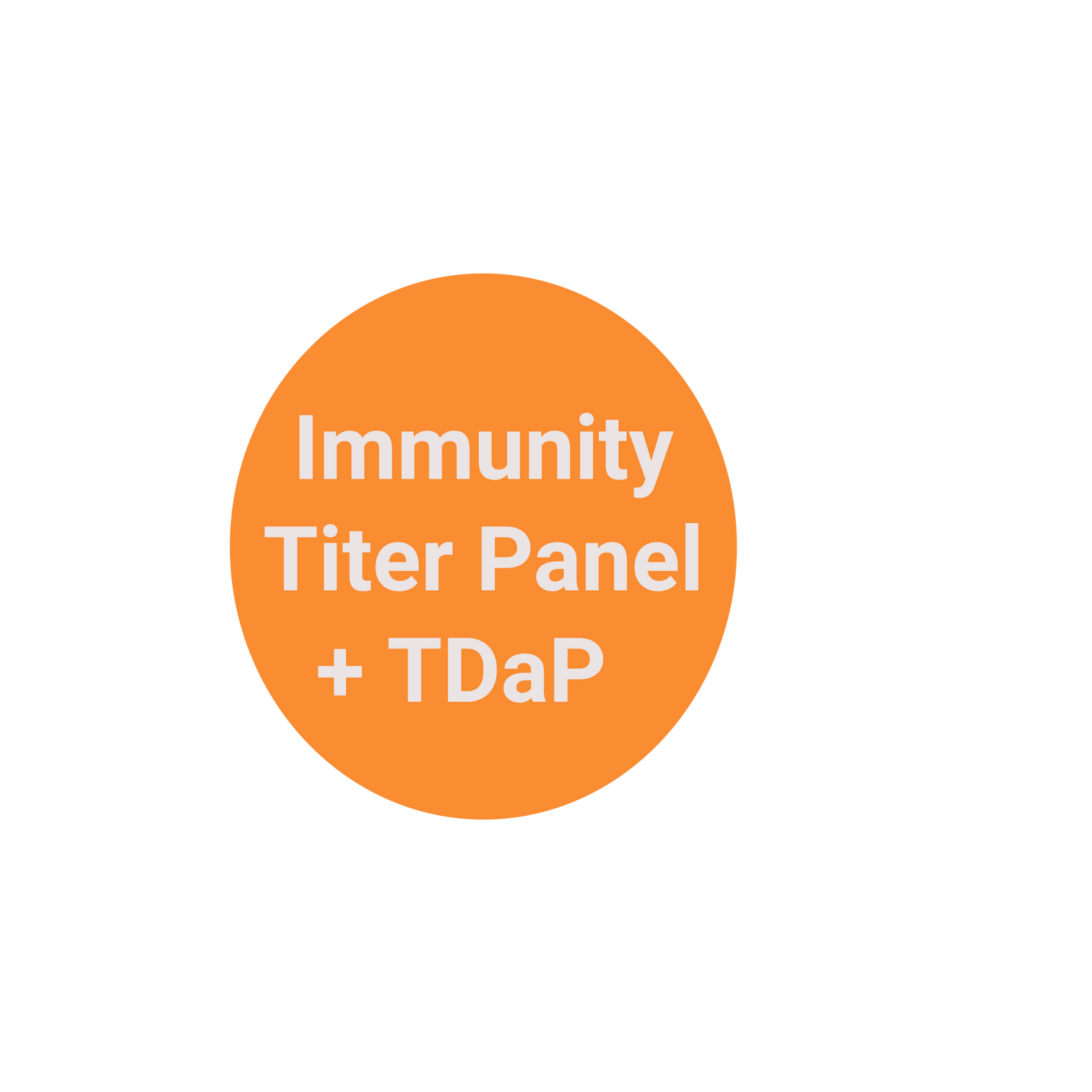 Immunity Panel - Hepatitis B, MMR & Varicella Titer Panel + TDAP titer ...